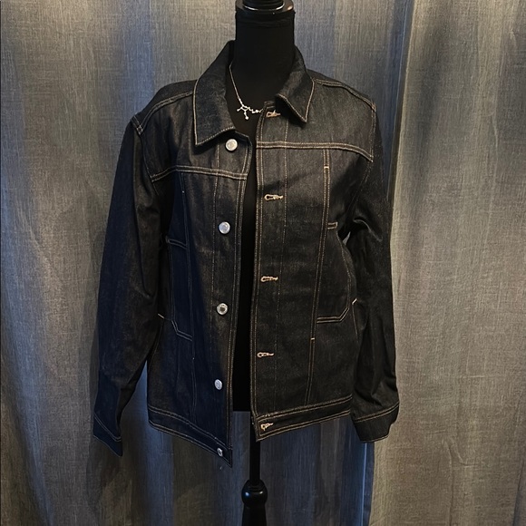 Zara | Jackets & Coats | Zara Denim Lightweight Shirt Jacket With ...